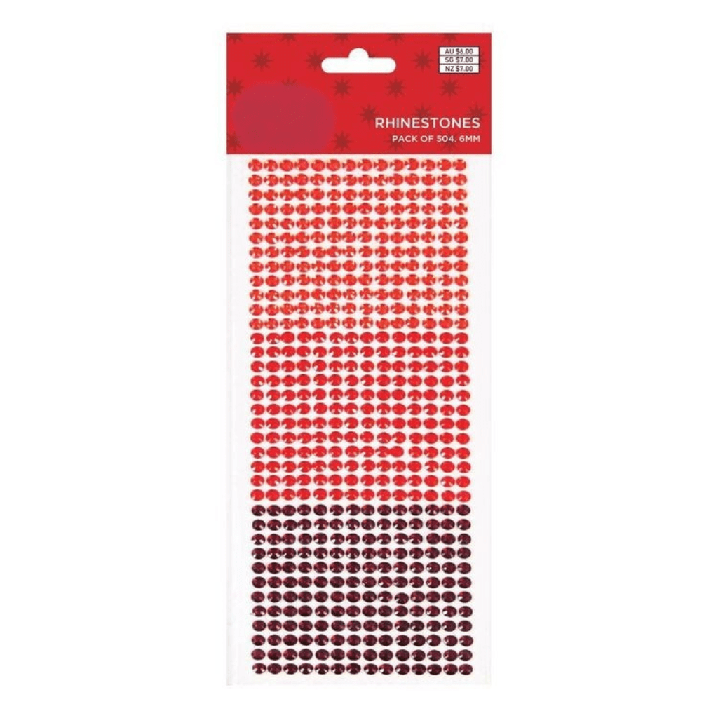 Rhinestones Mega Pack - Red - Senior Style