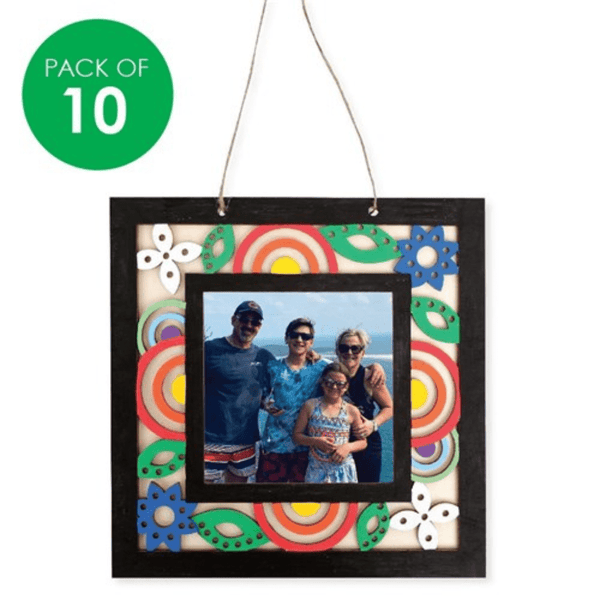 Wooden Patterned Layered Frames - Senior Style