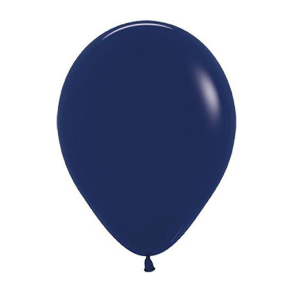 Sempertex 30cm Fashion Navy Blue Balloons 25 Pack - Senior Style