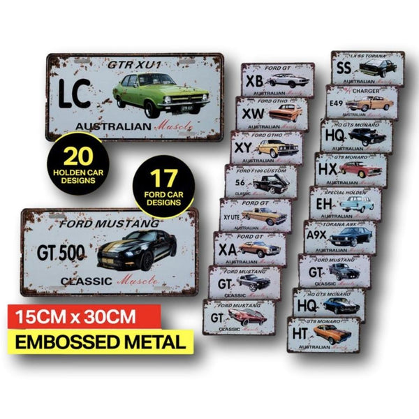 Aussie Car Plate - Senior Style